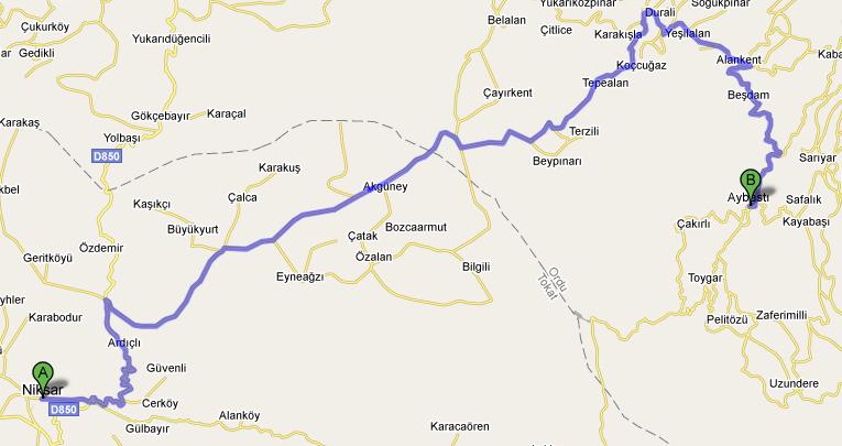 رحلة سياحية من niksar إلى aybasti التركية – نسيم نجد